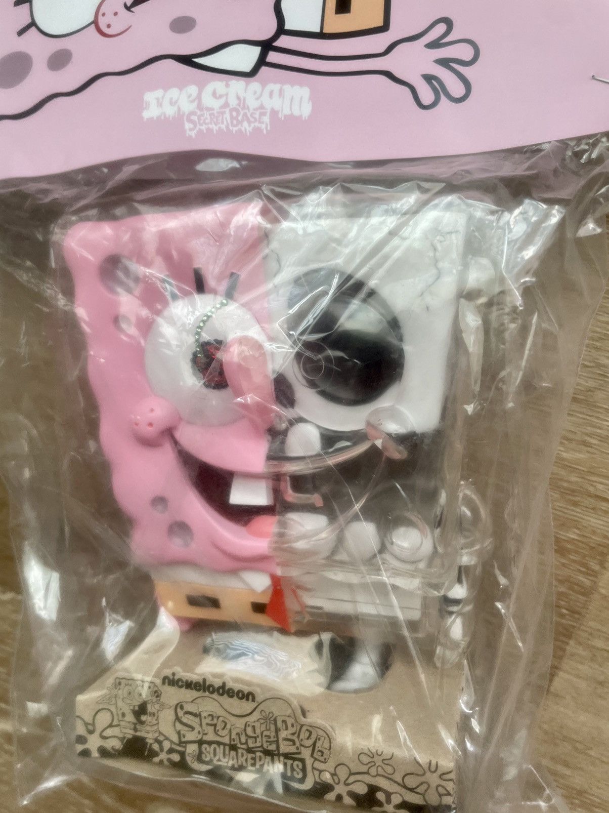 Hype × Icecream × Nickelodeon ICECREAM SPONGEBOB SECRET BASE X-RAY TOY ...