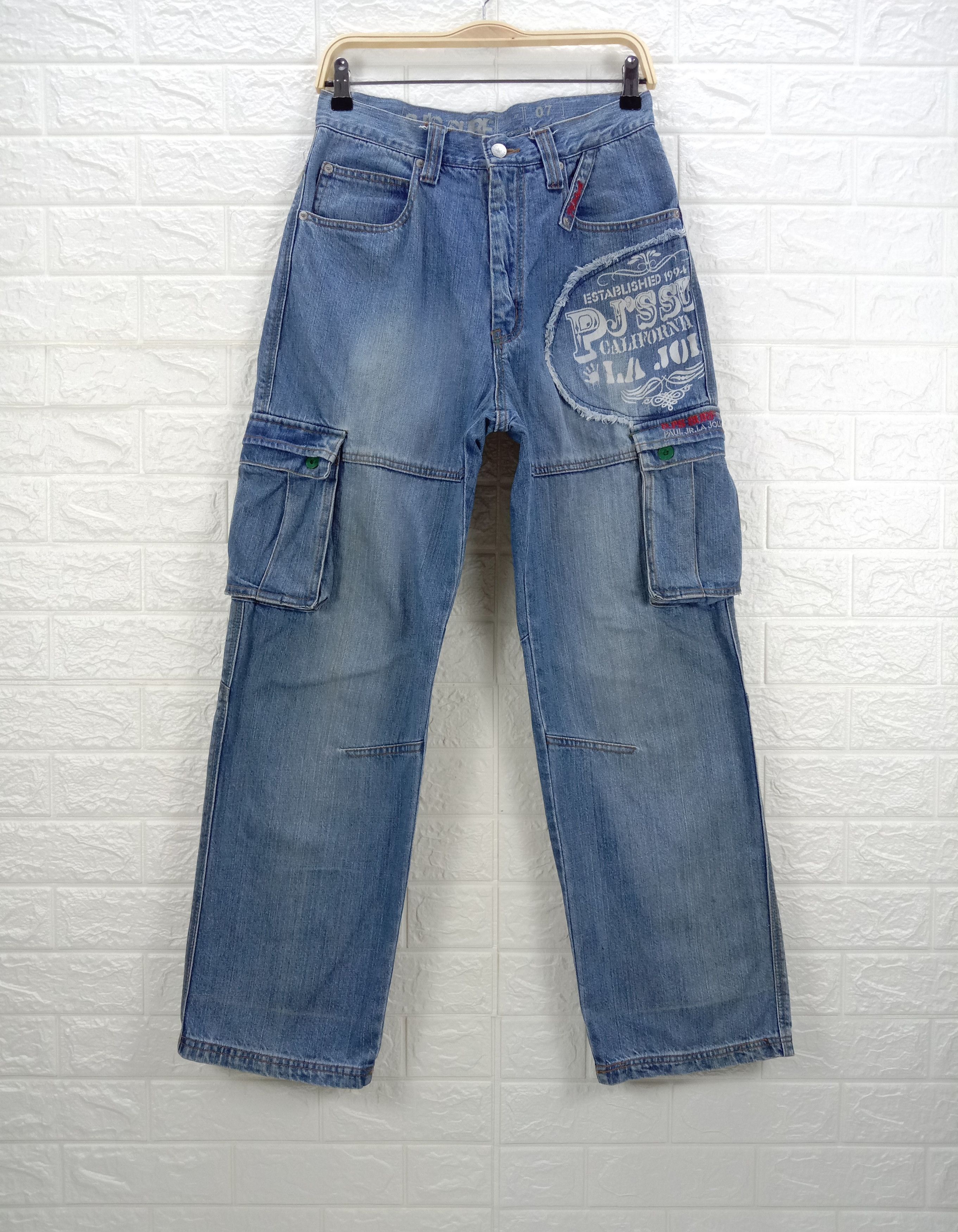 Japanese Brand × Surf Style × Vintage Baggy Jeans PJ's Surf Wide ...