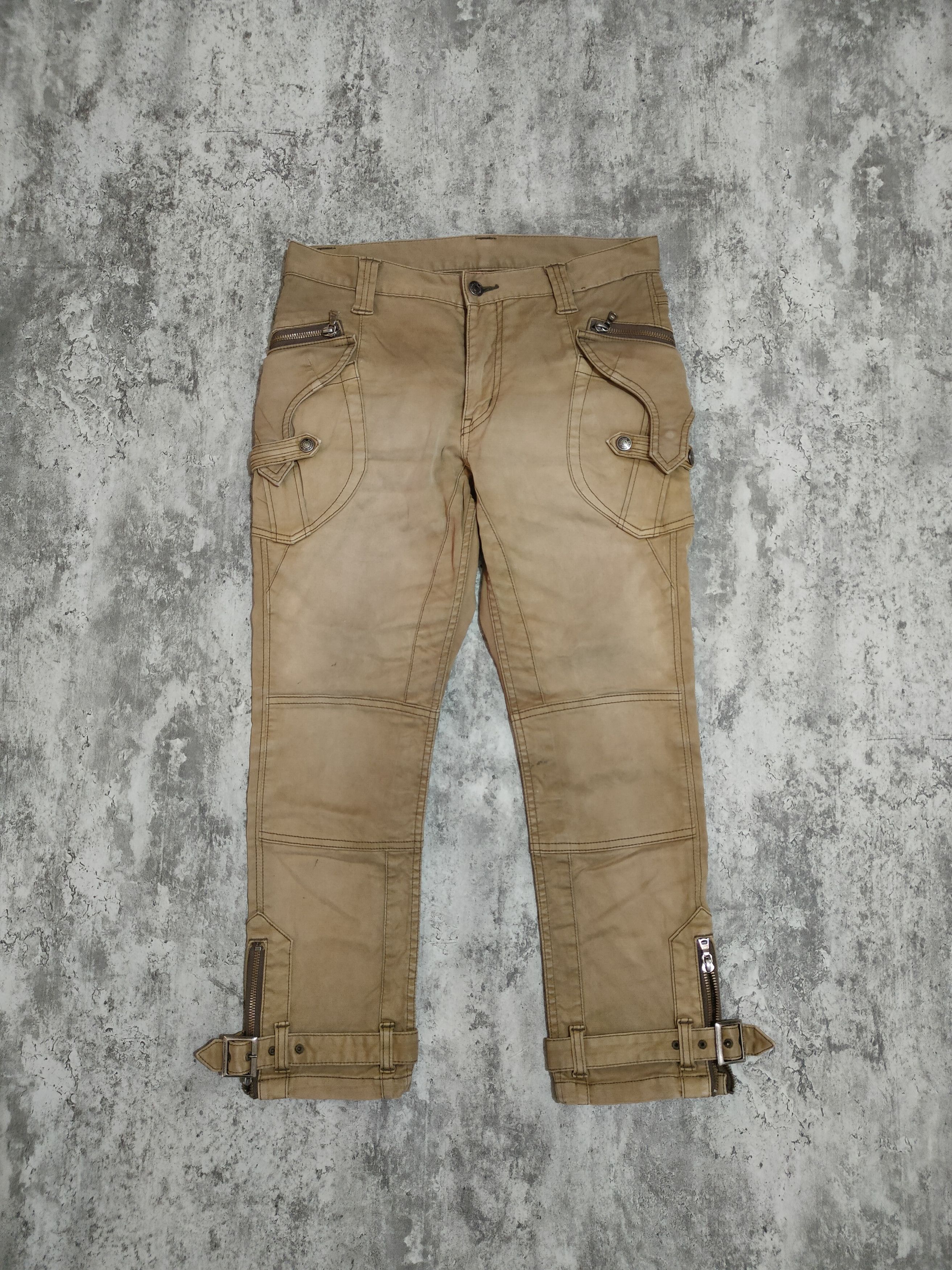 Hysteric Glamour × Japanese Brand × Vintage 🔥Verry Rare Hysteric Glamour Bondage Cargo Pans 🔥 ...