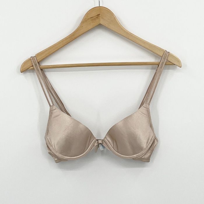Sears Vintage Sears Bra Women's 34B Beige Push Up Underwired Padded ...