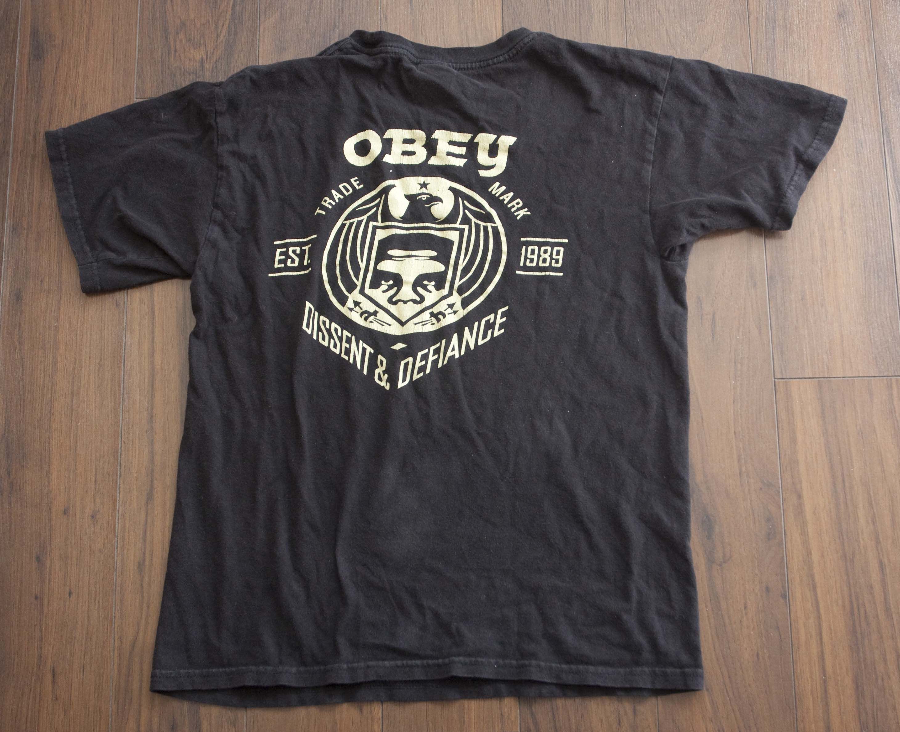 Obey Obey Andre The Giant Logo T Shirt Size S | Grailed