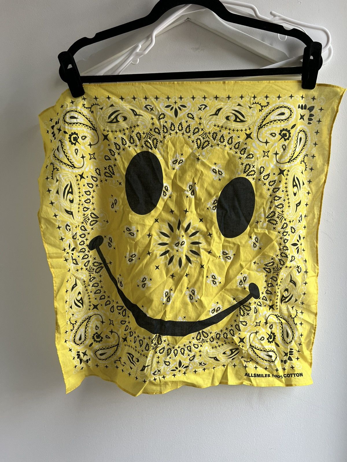 A$AP Rocky × AWGE All smiles bandana babushka scarf selfridges ...