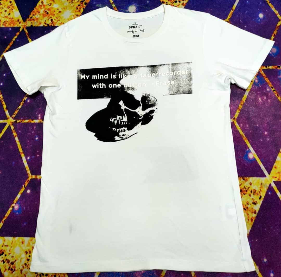 Uniqlo 💥LAST CALL💥 Andy Warhol x Uniqlo Skull T | Grailed
