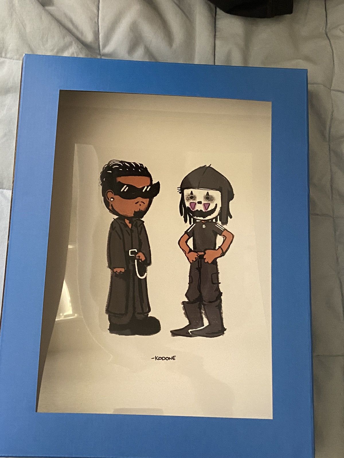 Playboi Carti Playboi carti and offset kodone print | Grailed