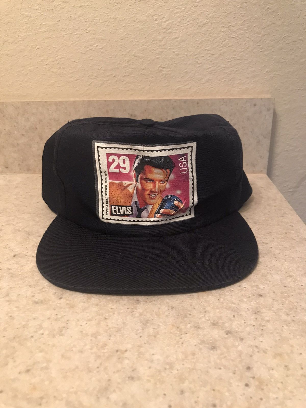 Hat × Snap Back × Vintage Vintage 90’s Elvis Presley Rock & Roll ...