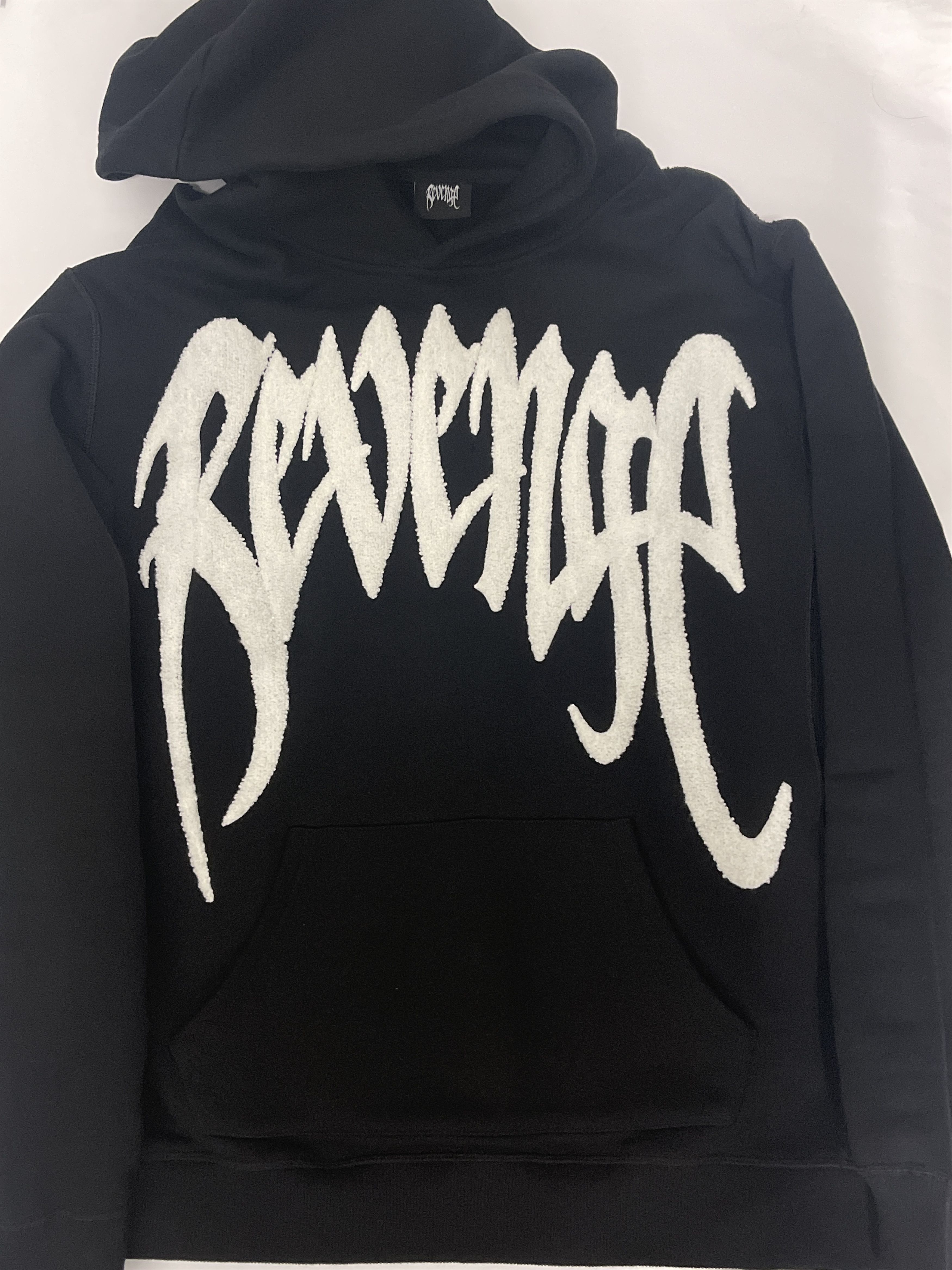 Revenge Revenge Chenille Embroidered Hoodie | Grailed