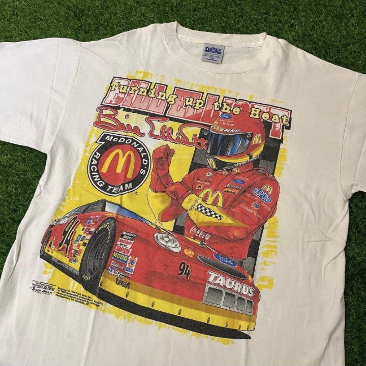 NASCAR × Tultex × Vintage Vintage 1999 Bill Elliott x Mcdo Racing Team ...