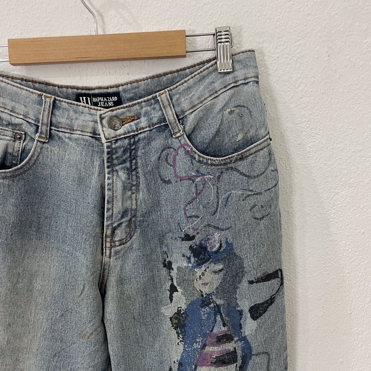 American Apparel × Streetwear Vintage Haphazard Jeans Women Motive ...