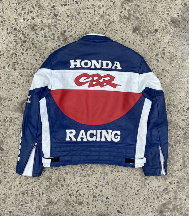 Vintage Vintage Honda Racing CBR leather jacket 90s very rare | Grailed