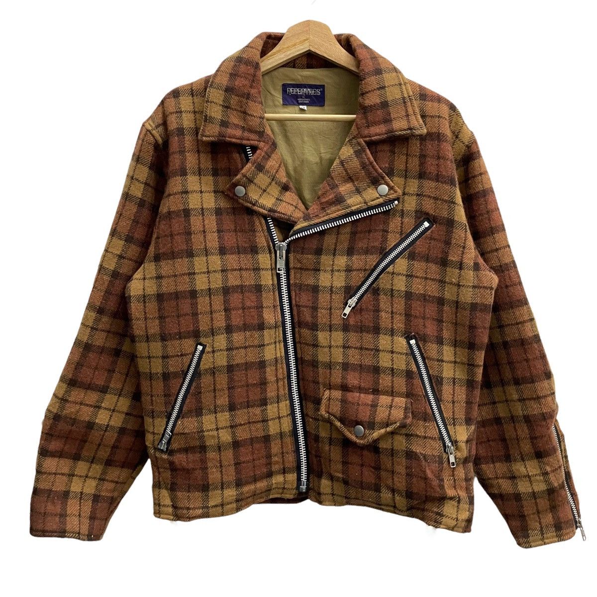 Engineered Garments 💥NEPENTHES DOUBLE COLLAR TARTAN SEDITIONARIES ...