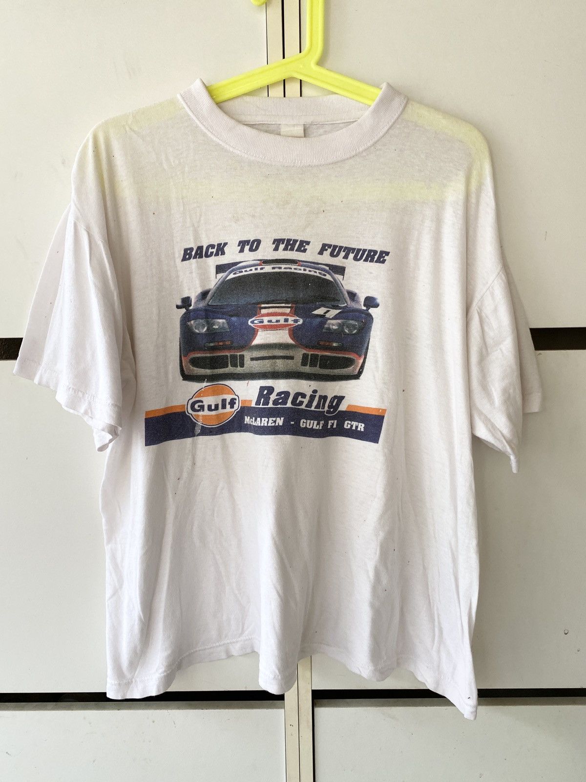 Vintage VINTAGE GULF RACING T SHIRT | Grailed