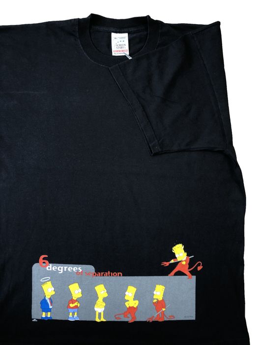 Vintage Vintage 1999 The Simpsons Bart Hell Like Homer Tee Y2K | Grailed