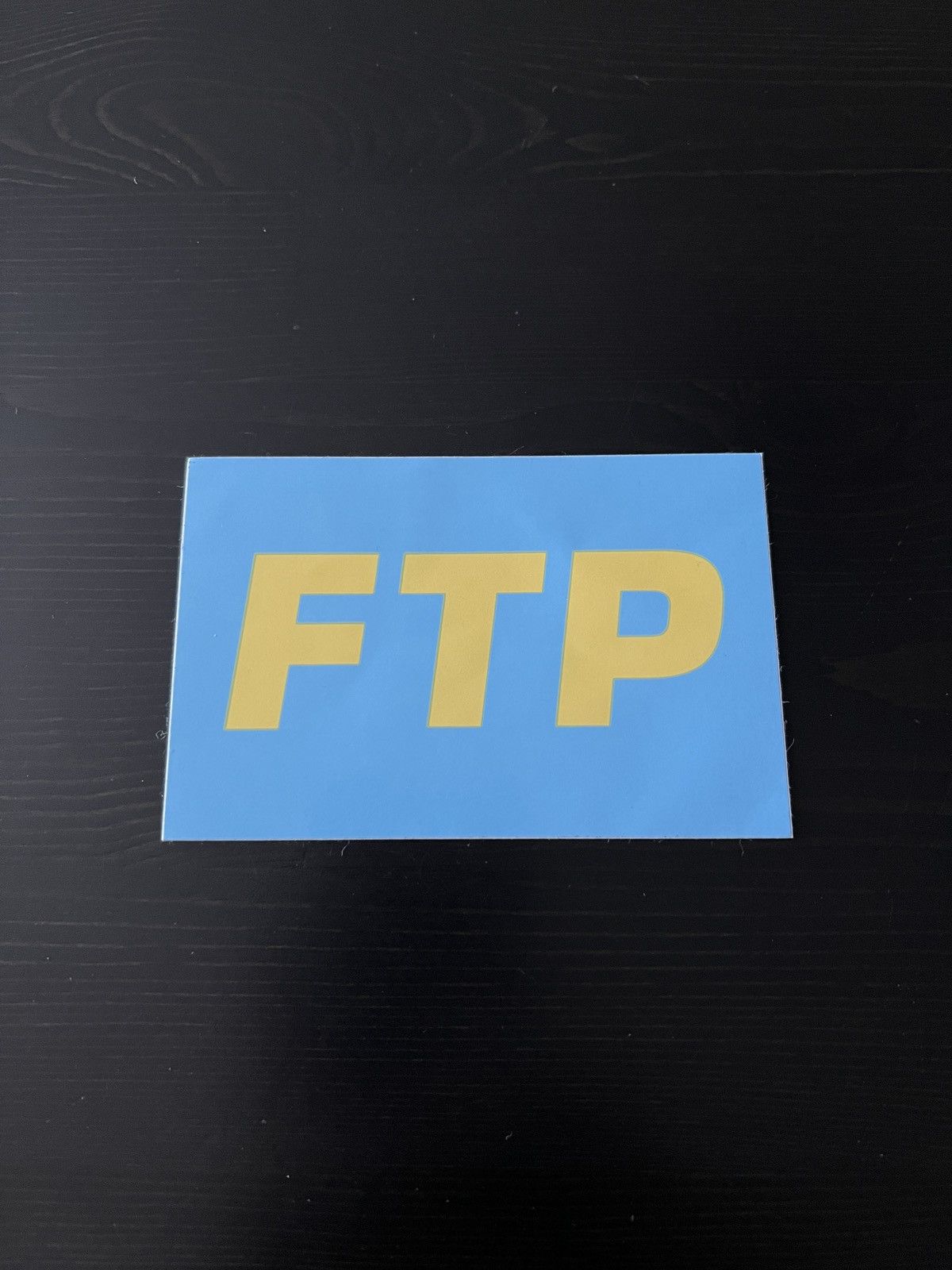 Stickers FTP Blue Logo Sticker | Grailed