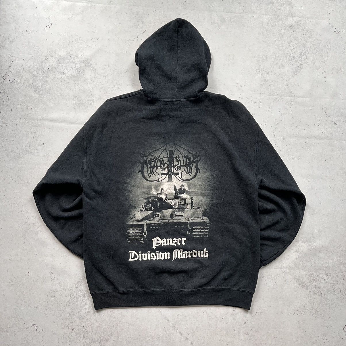 Vintage Marduk Panzer Division Zip Hoodie 2008 Vintage Black Metal ...