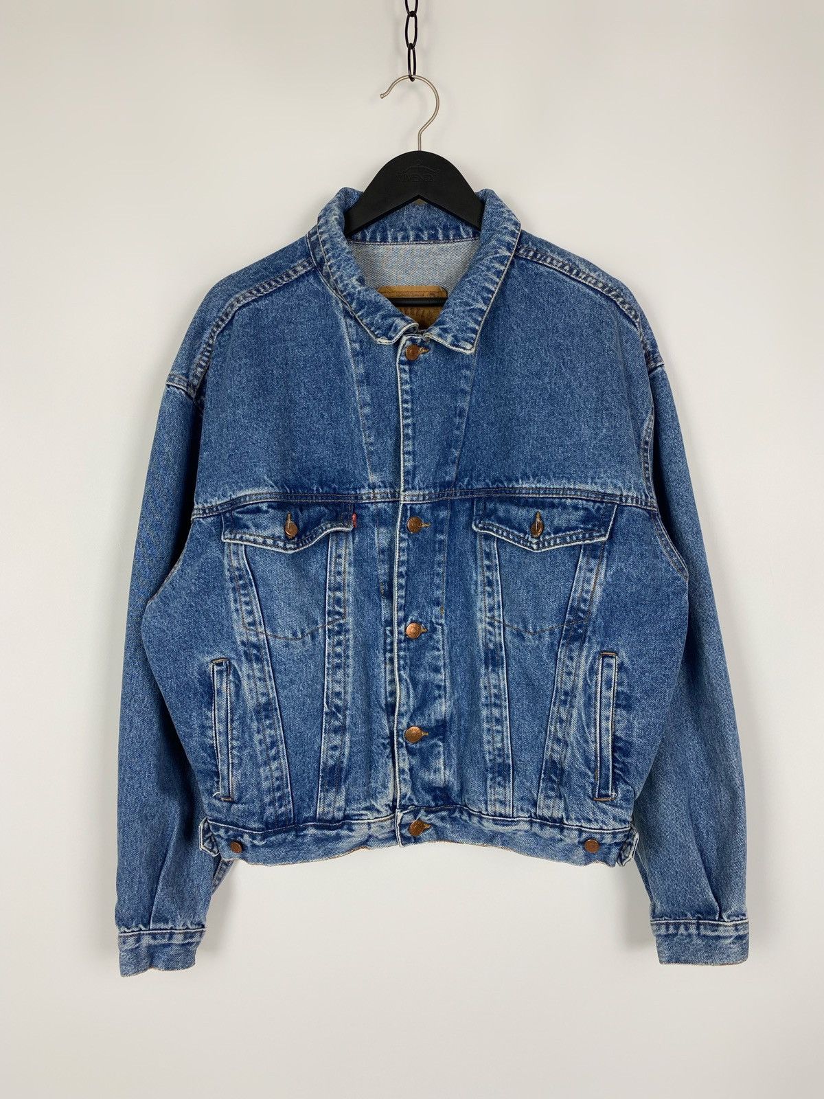 Diesel 1990’s Vintage Diesel Boxy Washed Denim Jacket Made in Italy ...