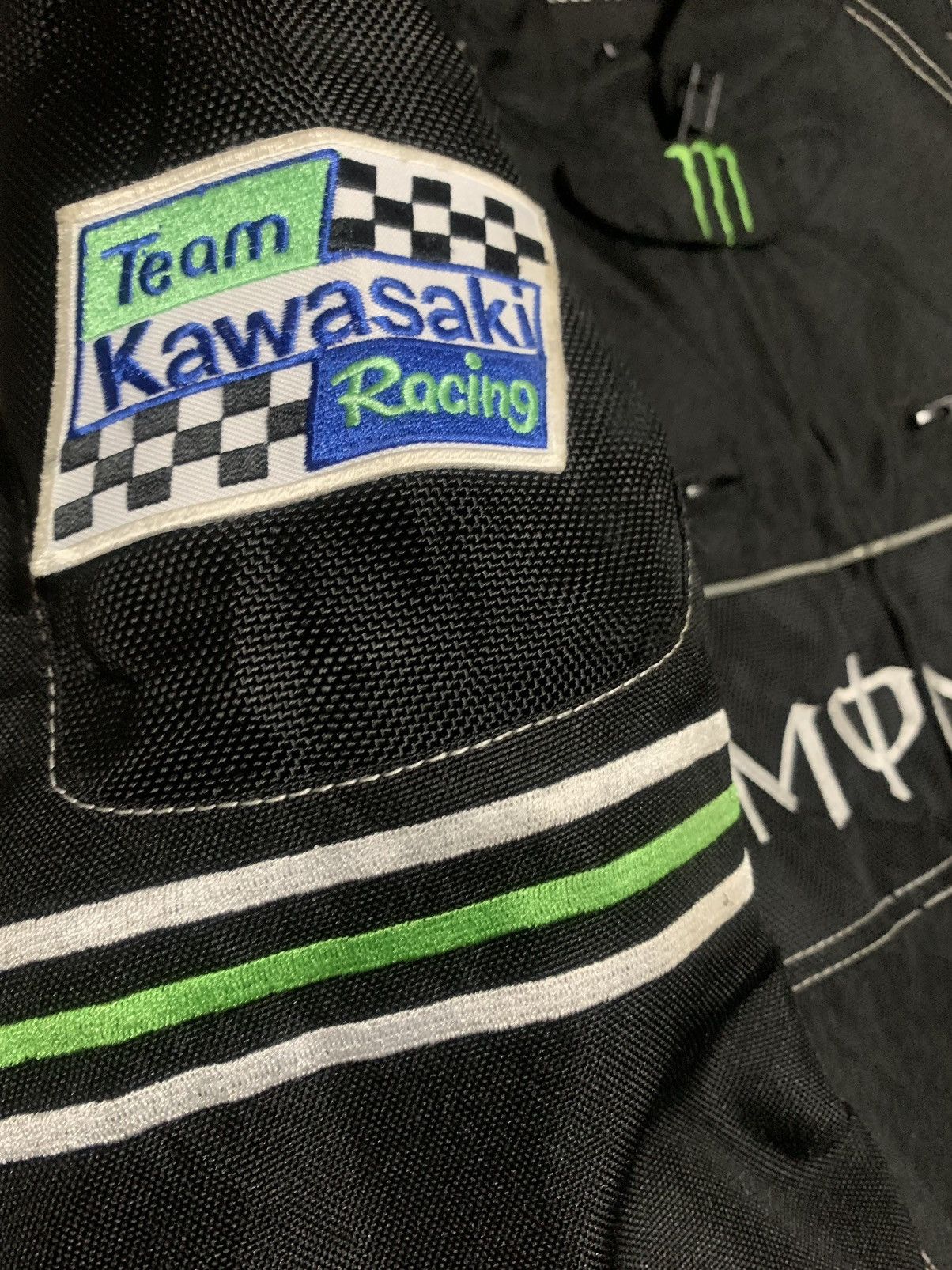 Vintage Vintage Kawasaki Monster Racing Jacket | Grailed