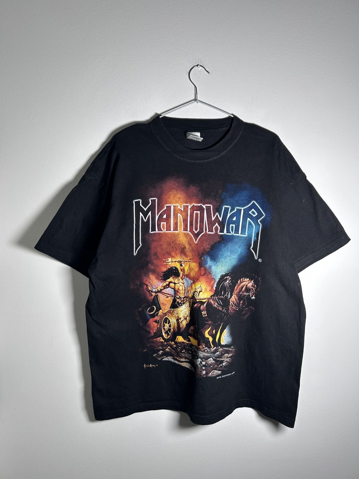 Vintage Vintage Manowar Shirt Death Metal Deep Purple Iron Maiden | Grailed