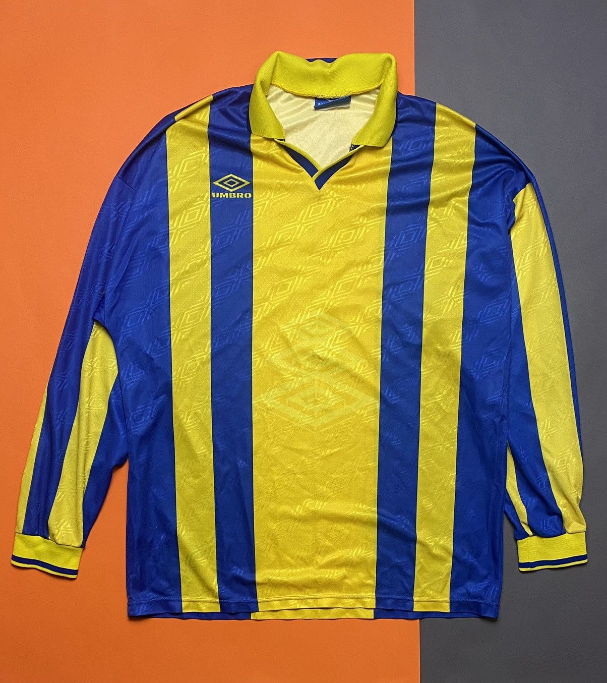 Vintage Vintage Umbro Retro jersey 7 long sleeve | Grailed