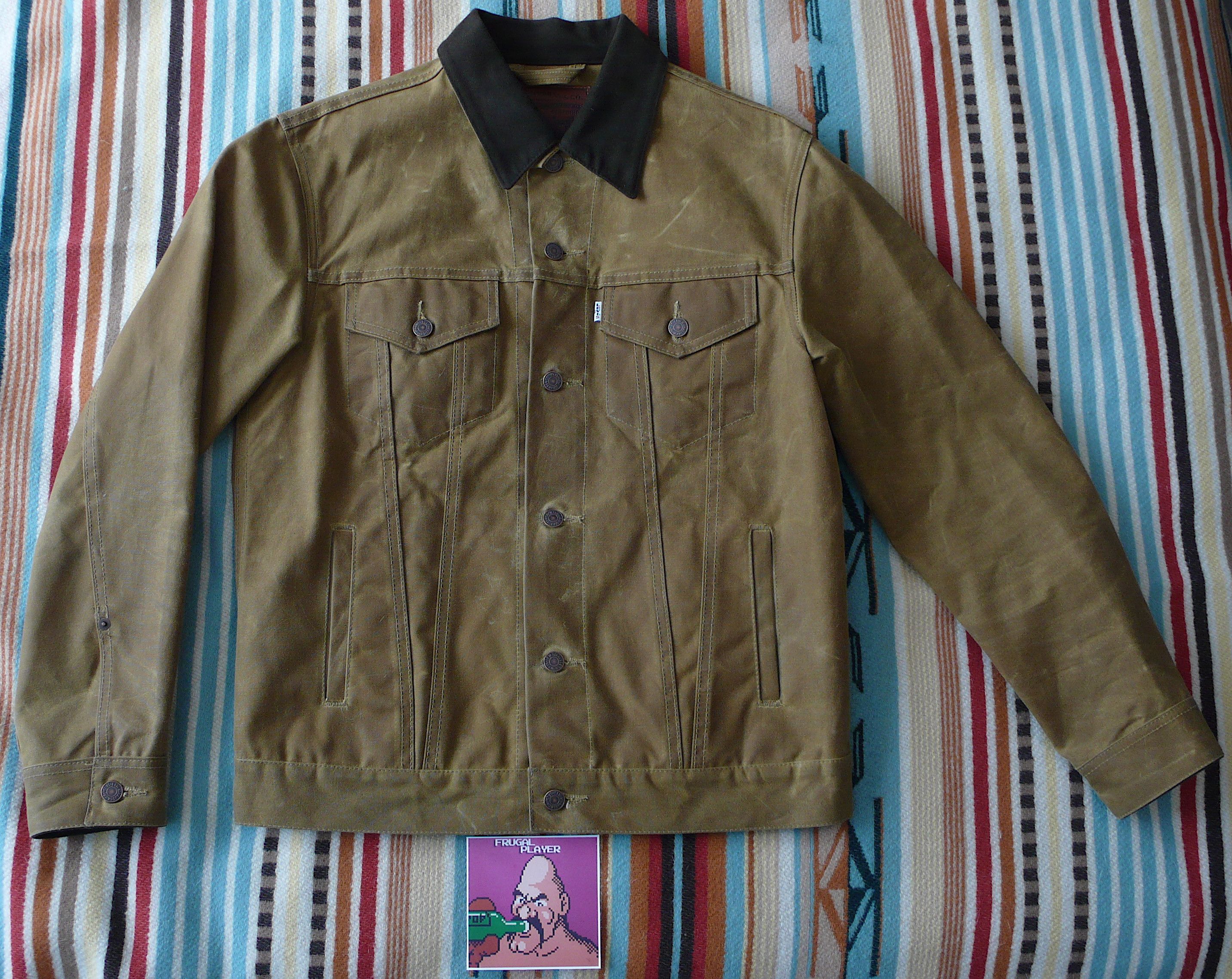 Filson × Levi's Levi's x Filson Waxed Trucker Jacket | Grailed