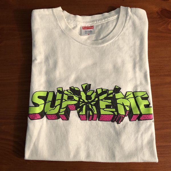 Supreme Rare Supreme “Hulk” Smash Tee - 2008 | Grailed
