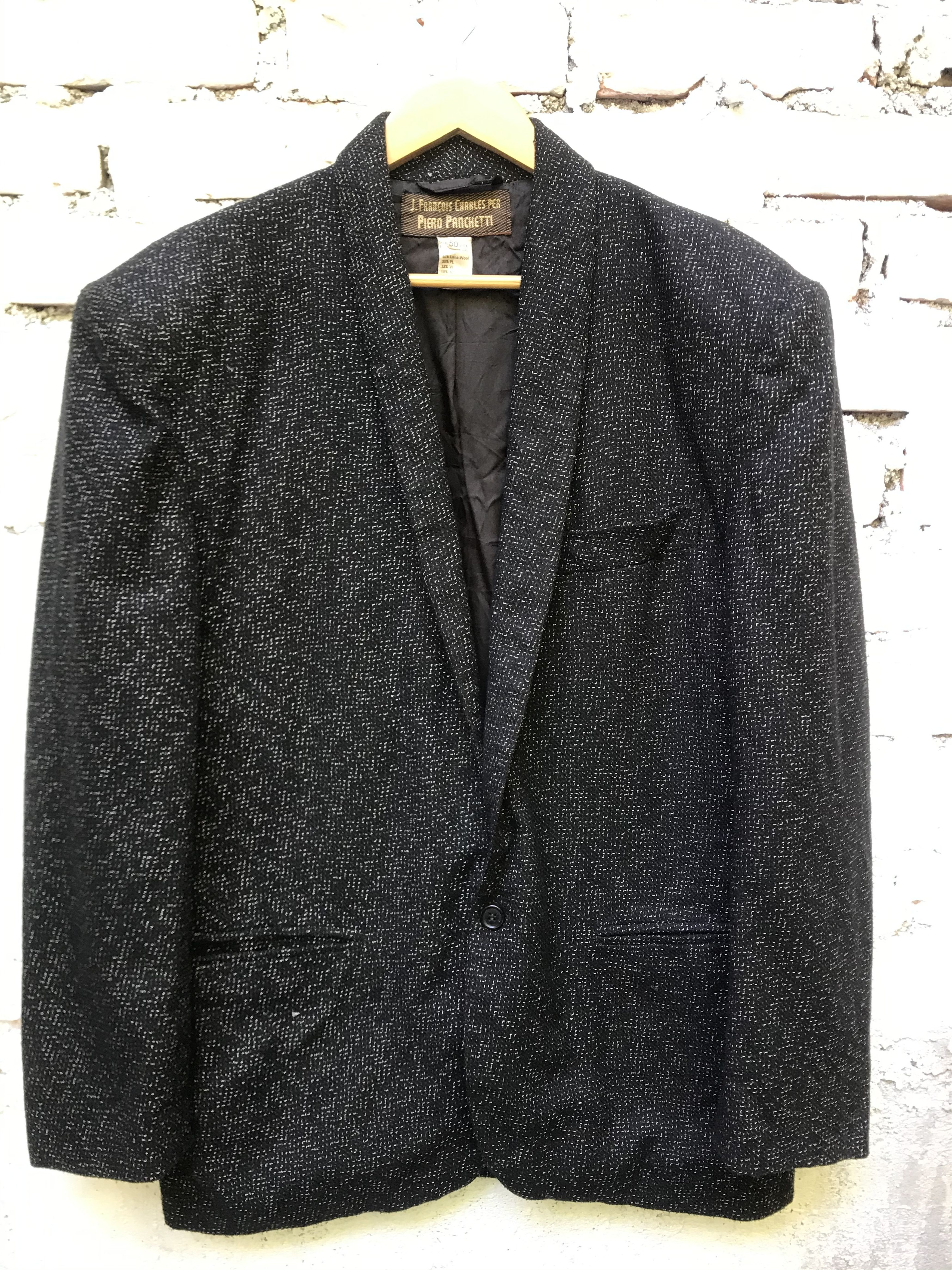 Vintage J.Francois Charles Per Piero Panchetti Wool blend Blazer | Grailed