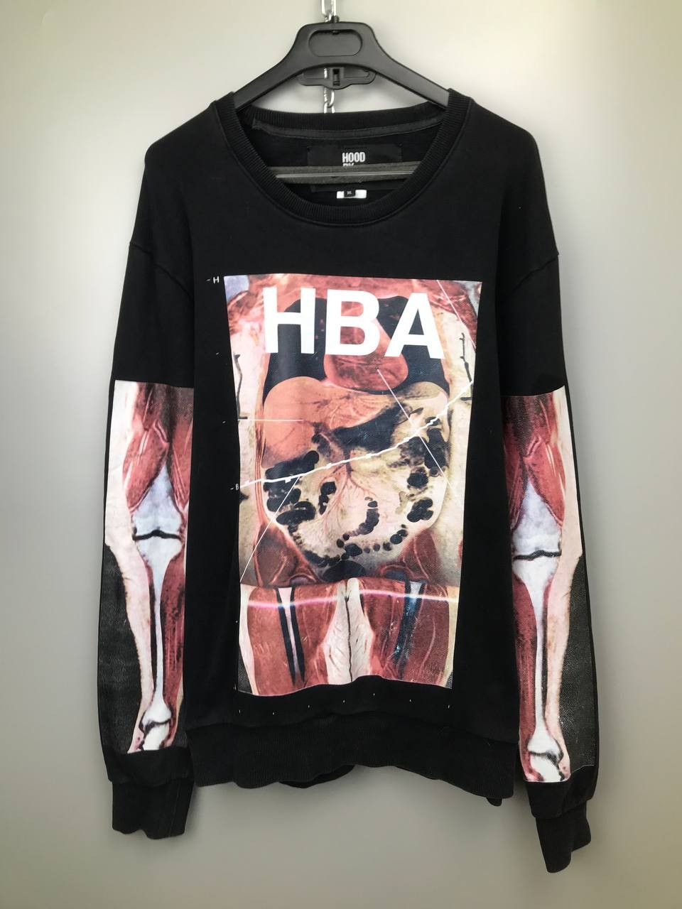 Hood By Air × Vintage Vintage HBA Hood By Air X Ray Sweatshirt | Grailed