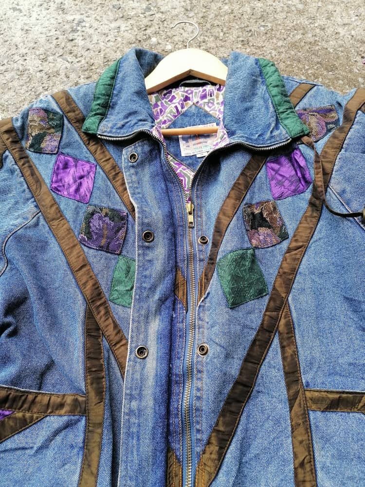 Designer Current Seen Nice Design Denim Jacket | Grailed