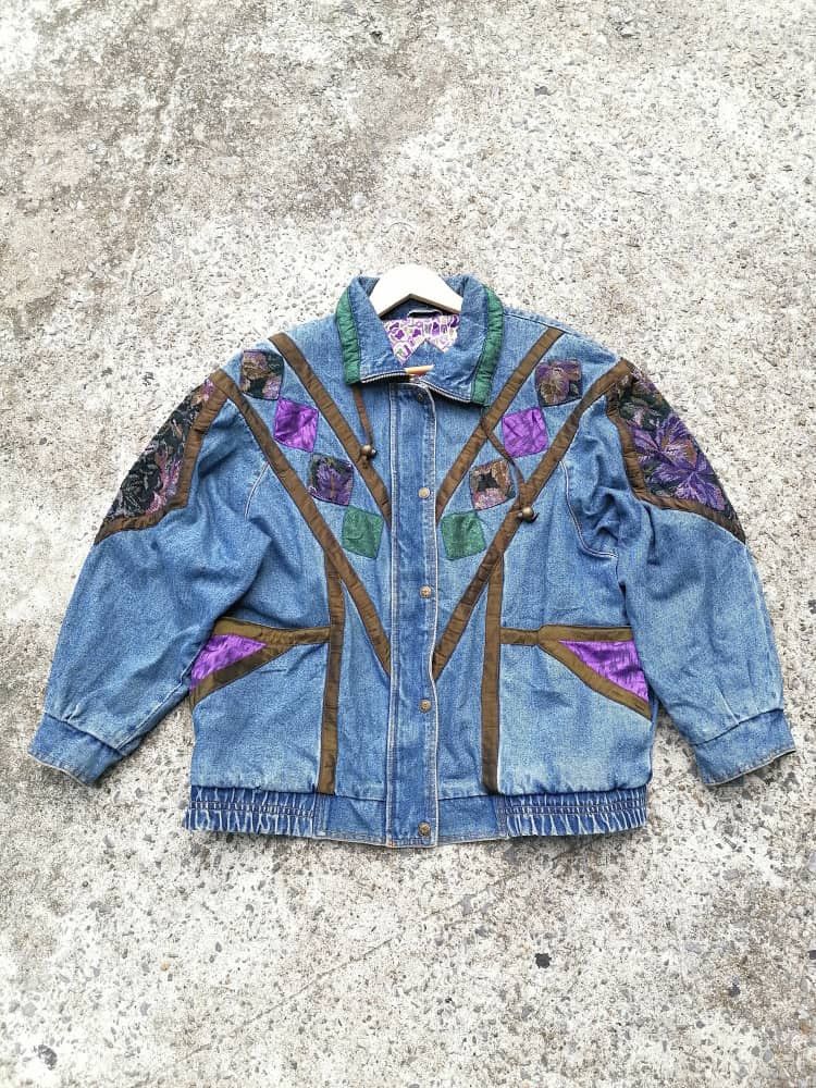 Designer Current Seen Nice Design Denim Jacket | Grailed