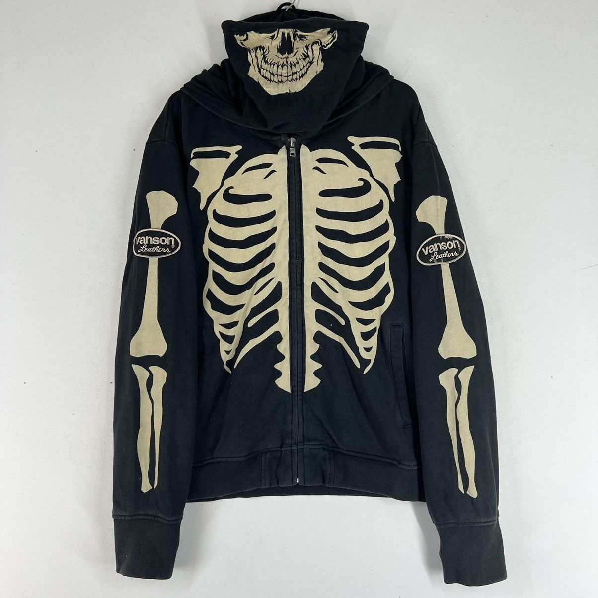 Bones × Streetwear × Vanson Leathers 🔥MEGA RARE VANSON SKELETON BONES ...