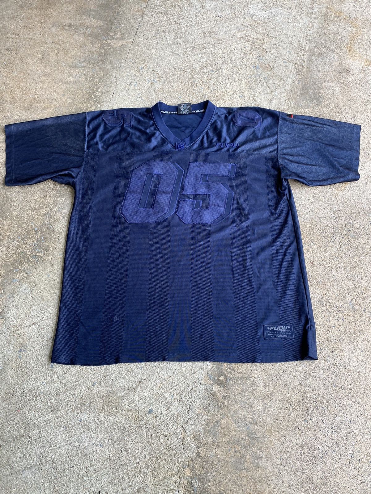 Vintage Vintage Crazy Y2K Fubu Football Baggy Mesh Jersey | Grailed