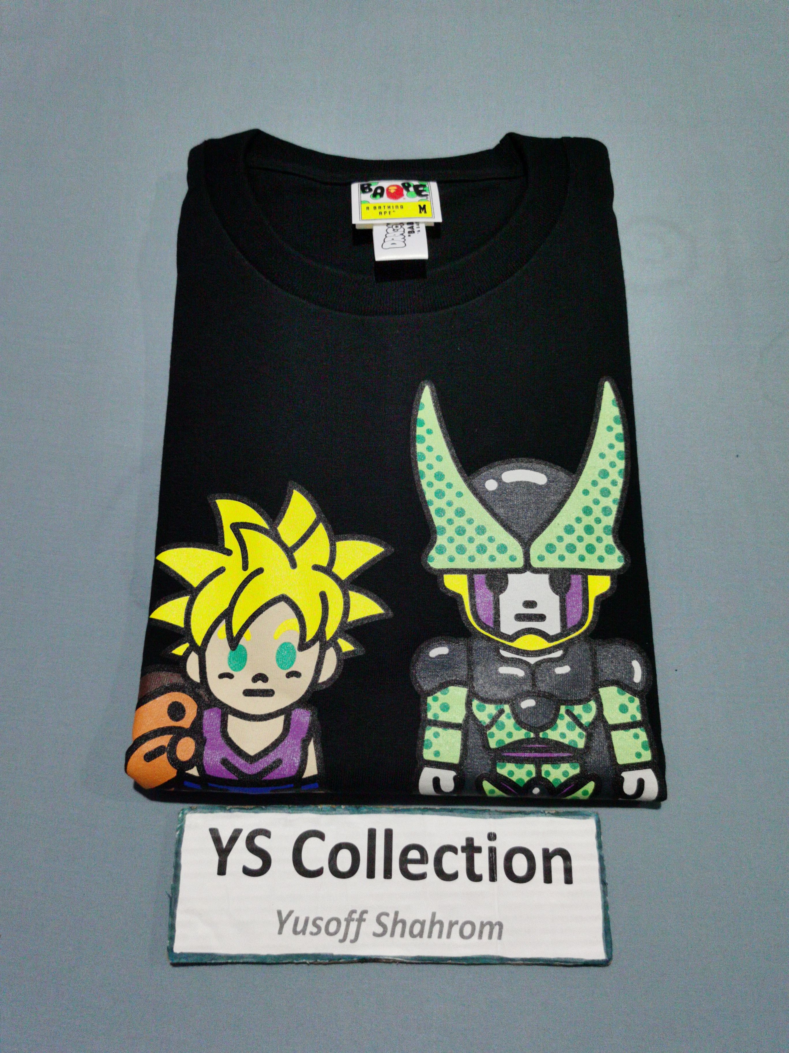 Bape Bape x Dragon Ball Z Milo Gohan Tee | Grailed
