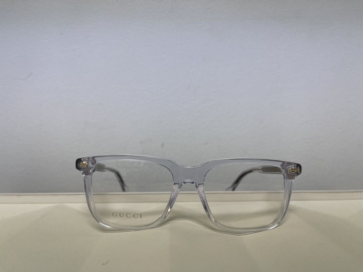 Gucci NEW Gucci GG0737 Clear Glasses Eyeglasses | Grailed