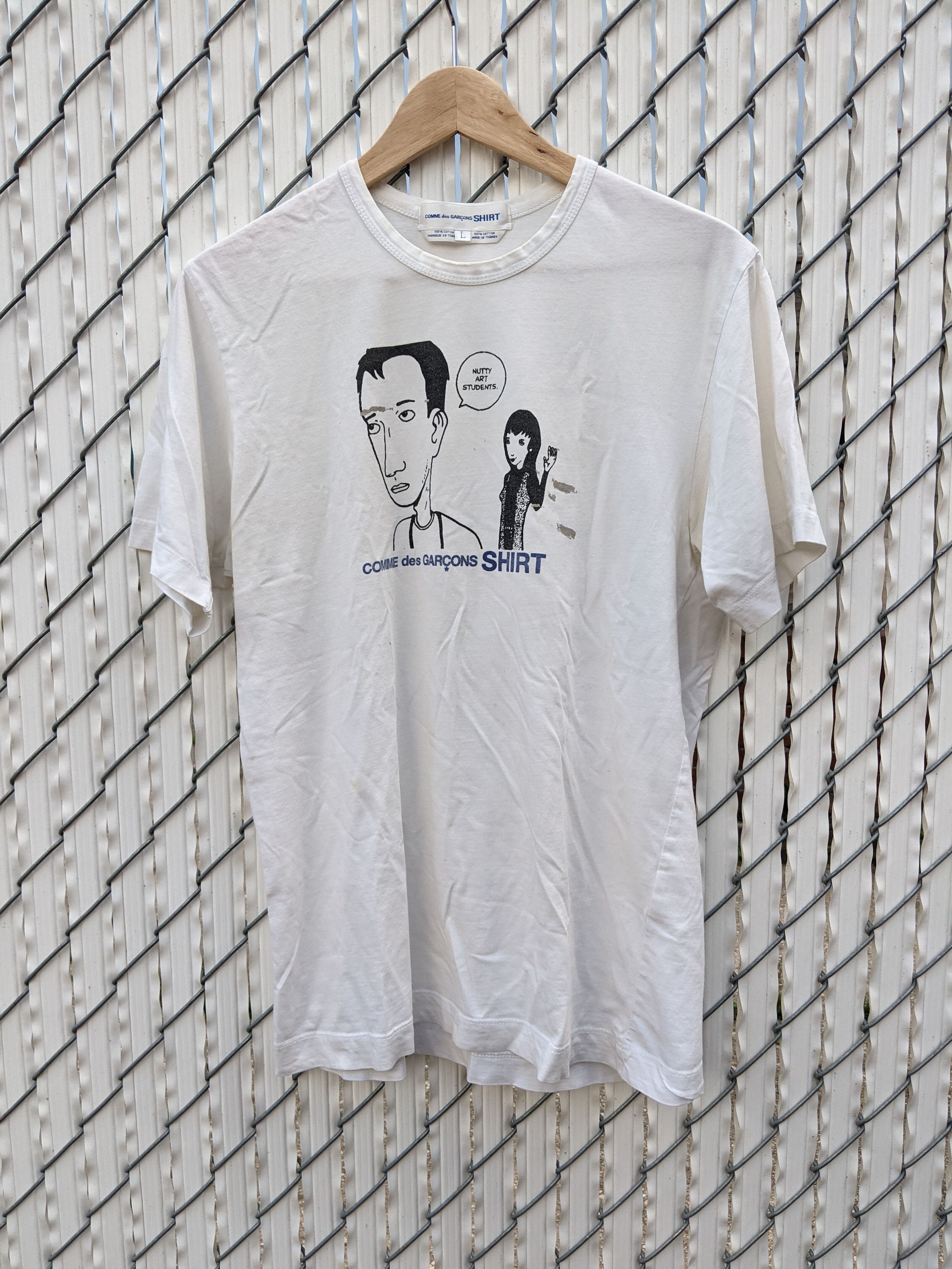 Comme des Garcons × Comme des Garcons SHIRT Vintage CDG Shirt Nutty Art ...