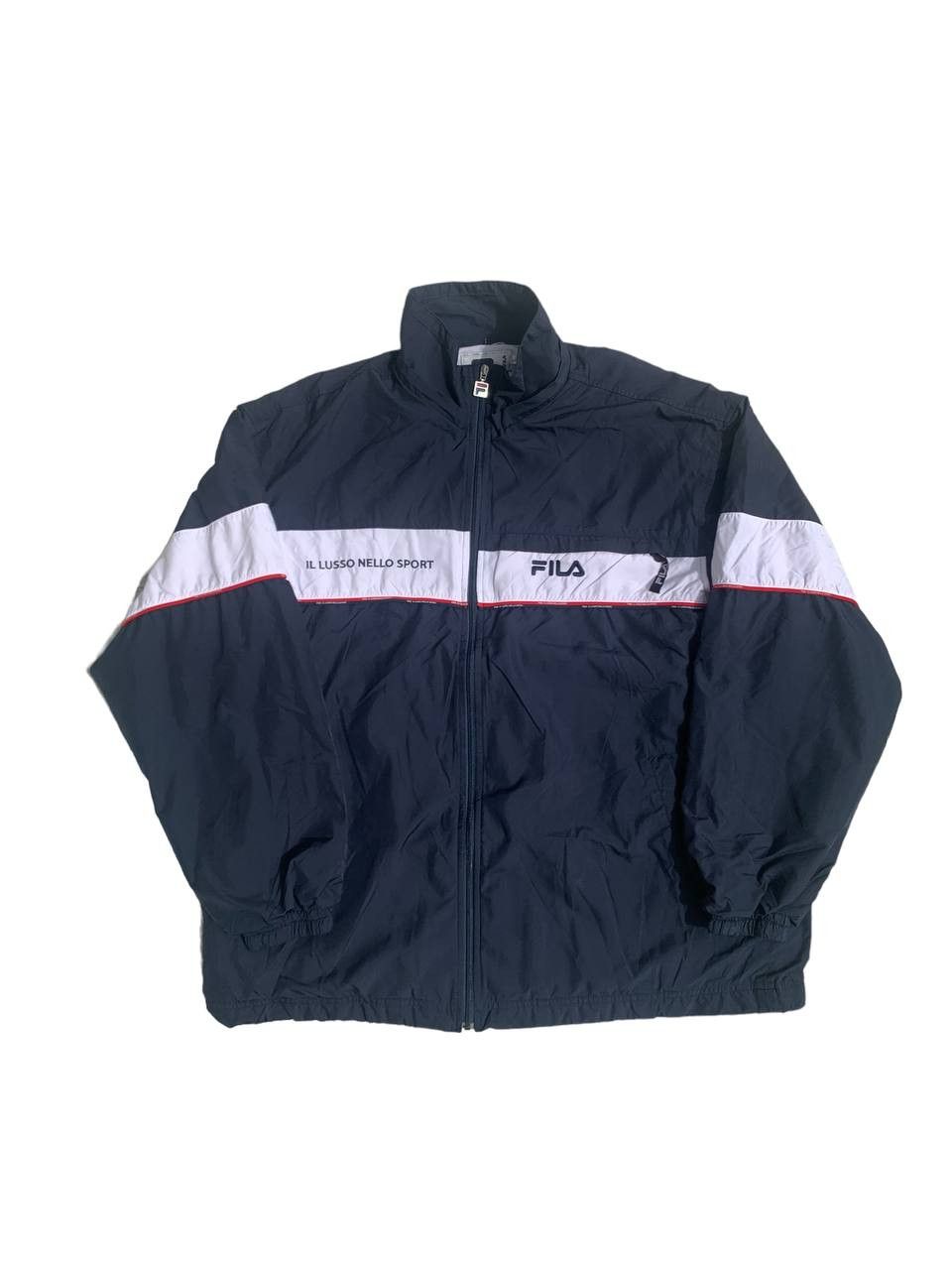 Fila × Vintage Vintage Fila Colorblock Primaloft Windbreaker | Grailed