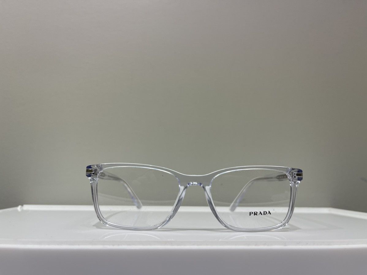 Prada × Vintage NEW Prada Clear Transparent Glasses Eyeglass | Grailed