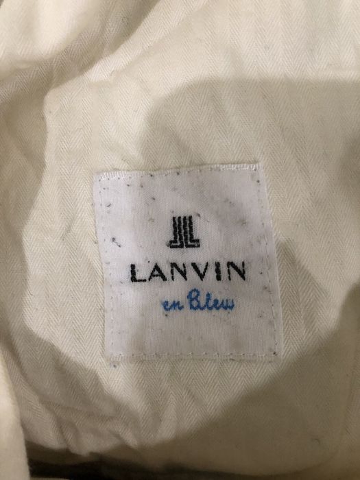 Lanvin Vintage Lanvin Wool Casual Pant | Grailed