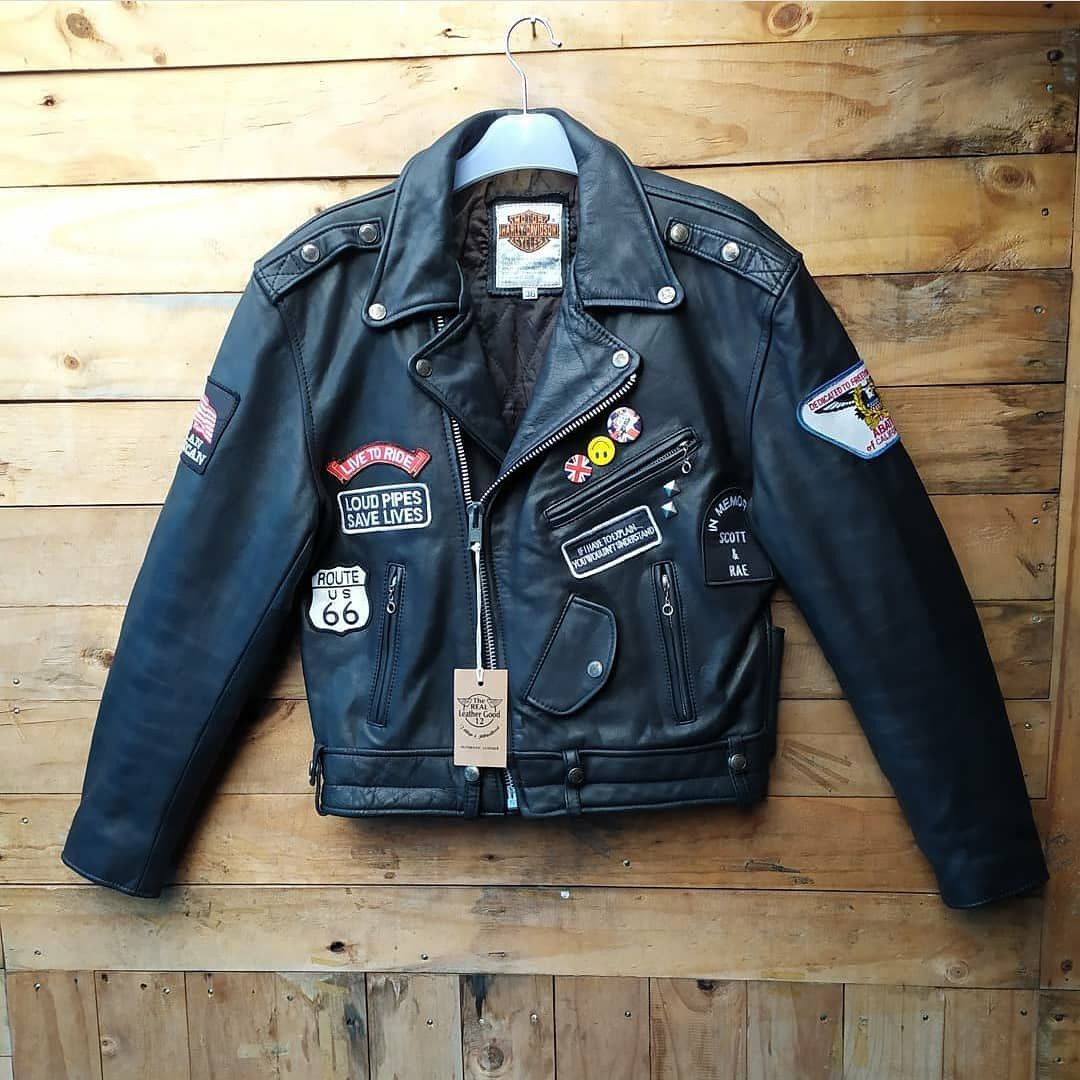 Genuine Leather × Harley Davidson × Leather Jacket HARLEY DAVIDSON FULL ...