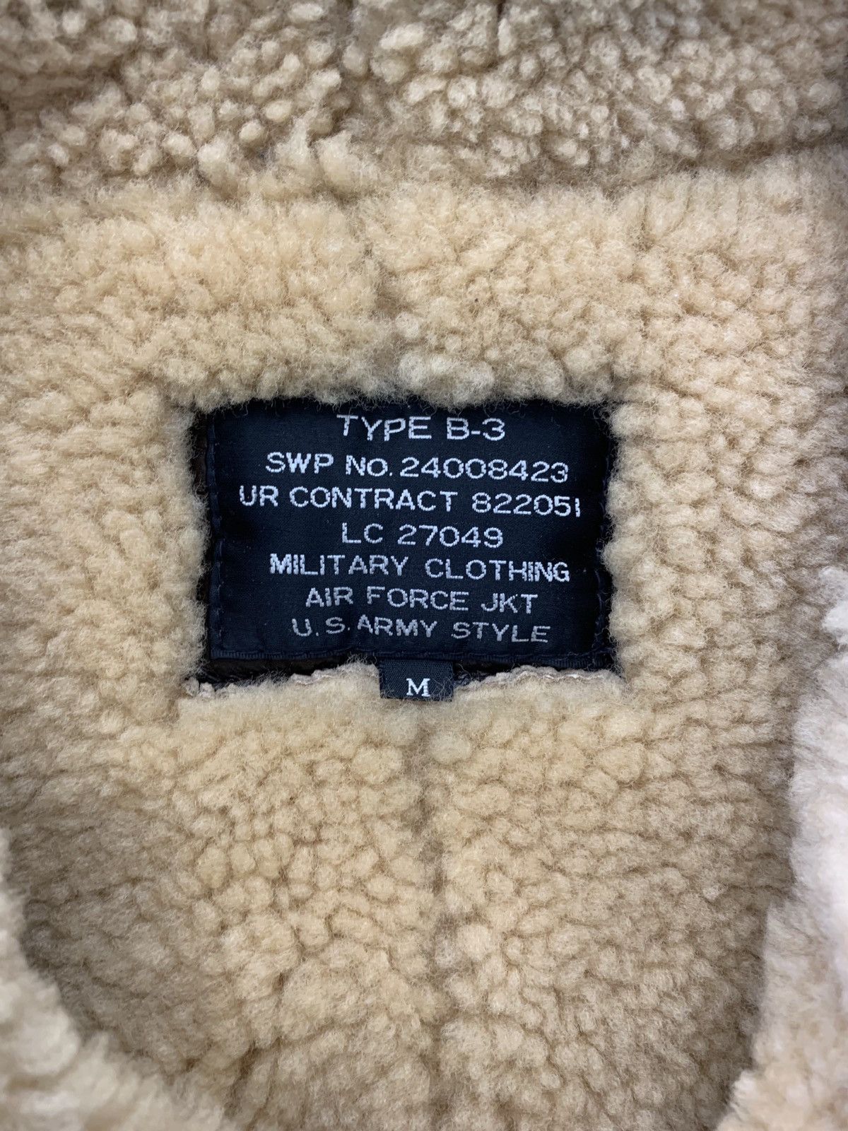 Vintage Us army leather jacket military vintage Air Force b-3 | Grailed