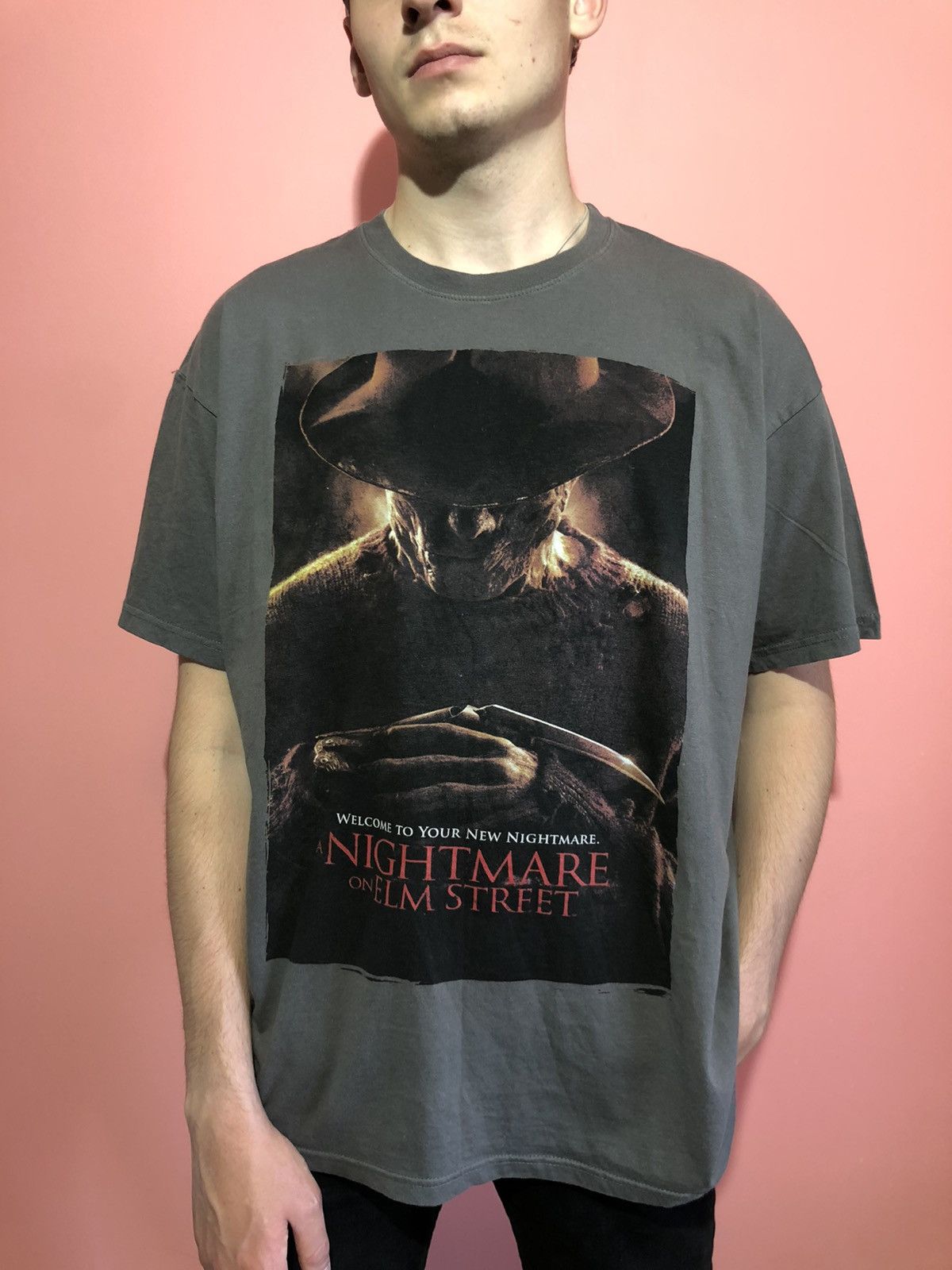 Band Tees × Movie × Vintage A Nightmare on elm street brand tee shirt ...