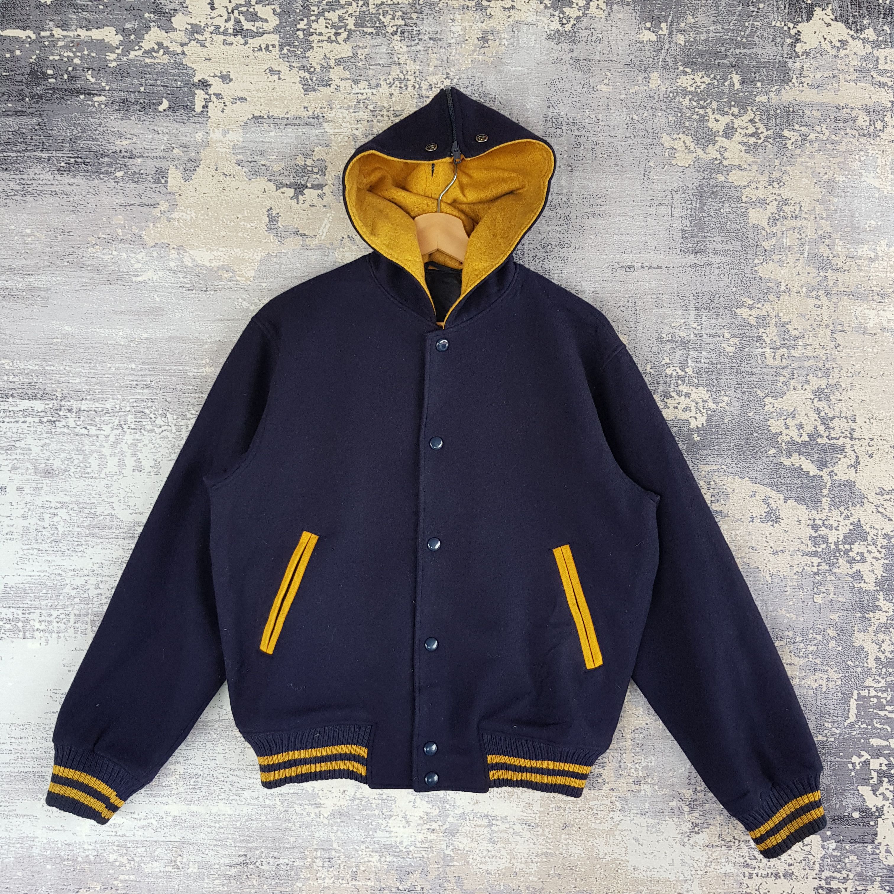 Japanese Brand × Varsity Jacket × Vintage Japanese Varsity Jacket Japan ...