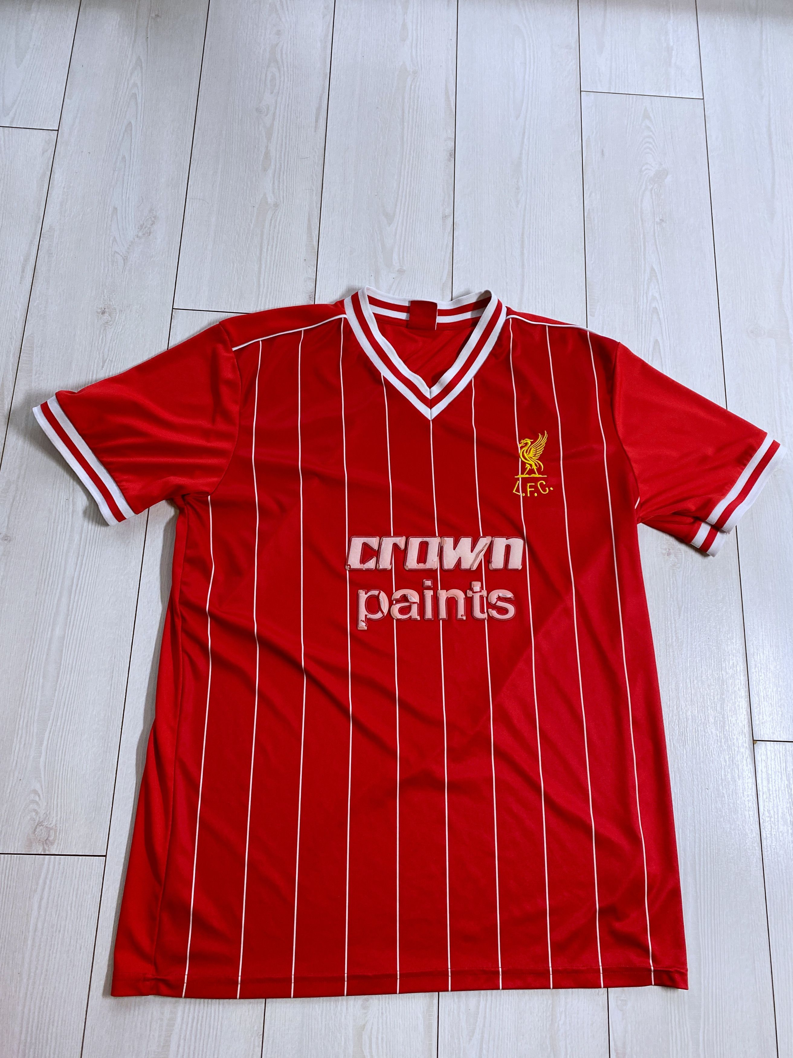 Vintage Liverpool FC crown paints Soccer Jersey y2k football shirt L ...