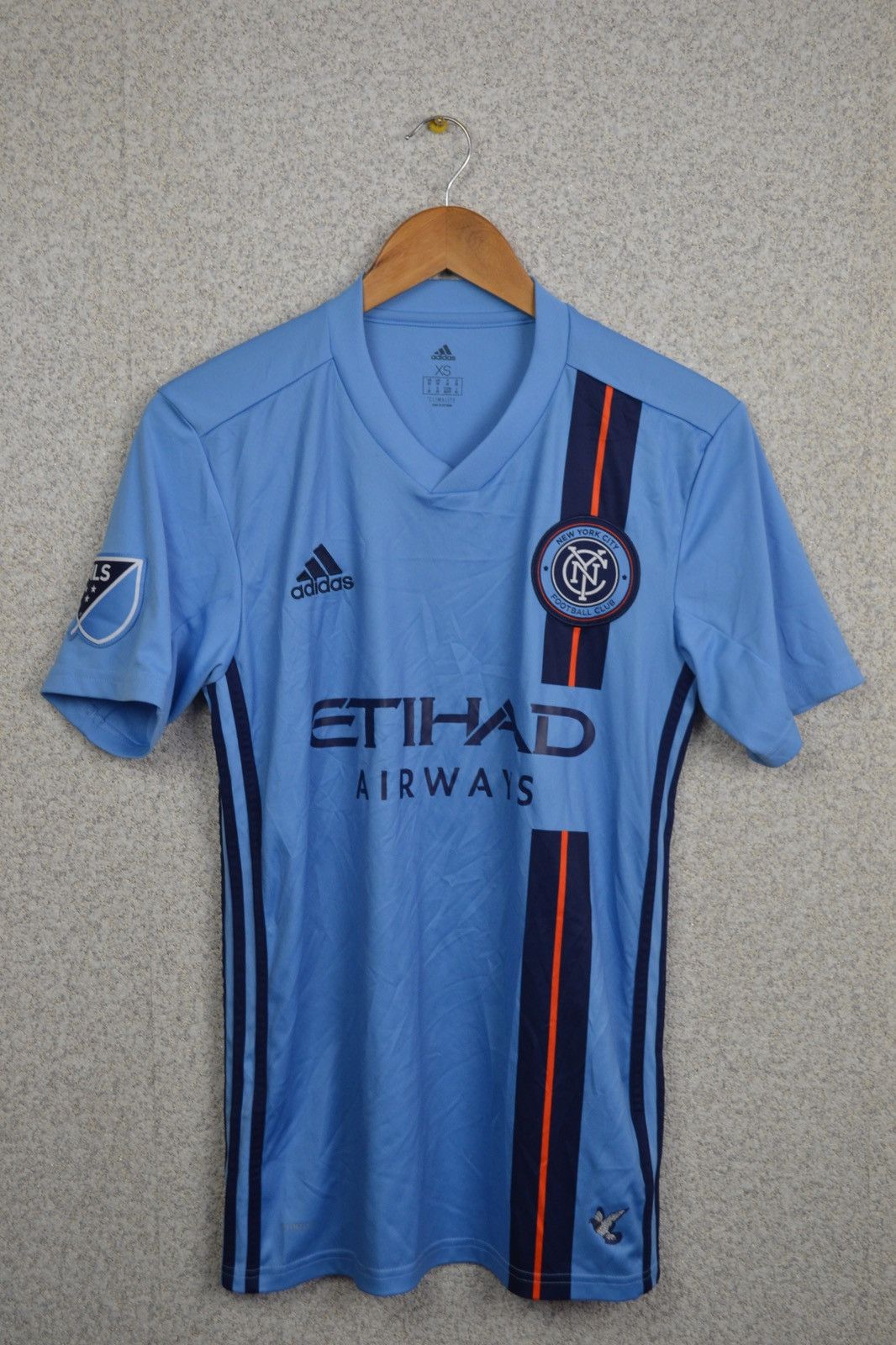 Adidas × New York × Soccer Jersey NEW YORK CITY 2019 HOME FOOTBALL ...