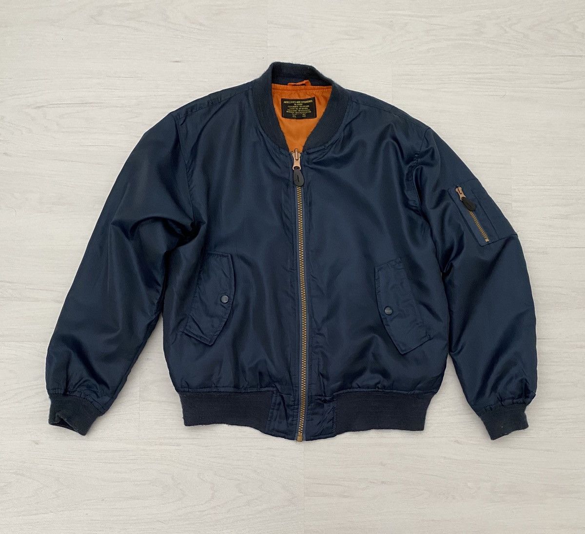 Bomber Jacket Jacket Flyrs Man Bomber Jacket Style | Grailed