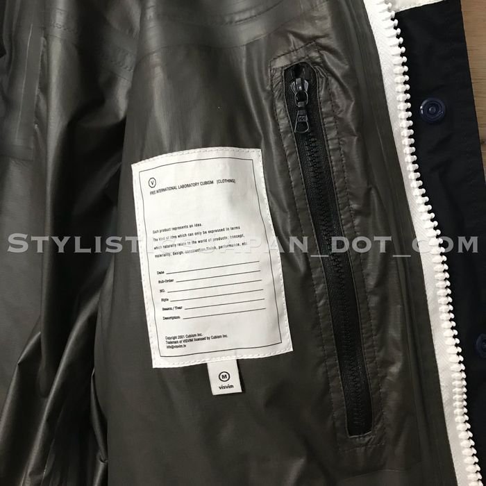 Visvim VISVIM RIPSTOP 2.5L PACLITE GORE TEX BICKLE M-65 JACKET | Grailed