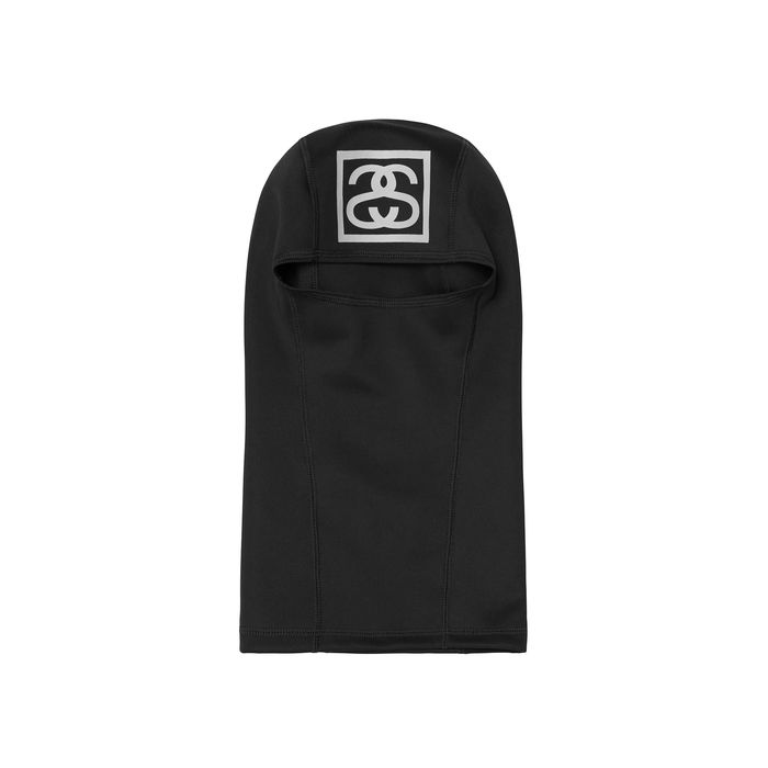 Stussy STUSSY SS LINK LOGO BALACLAVA SKI MASK - Black New Deadstock ...