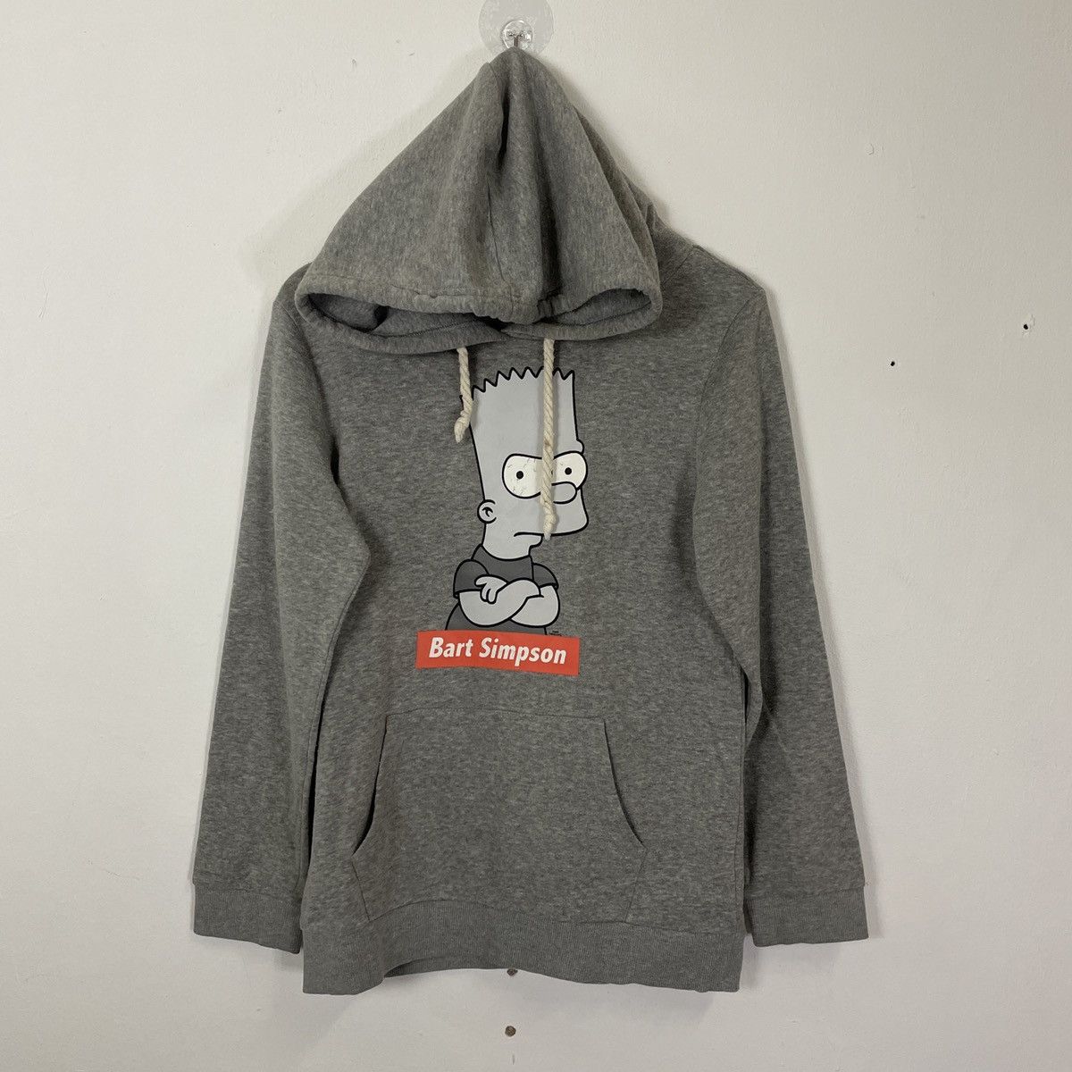Cartoon Network × The Simpsons Vintage Bart Simpson Box Logo Hoodies ...