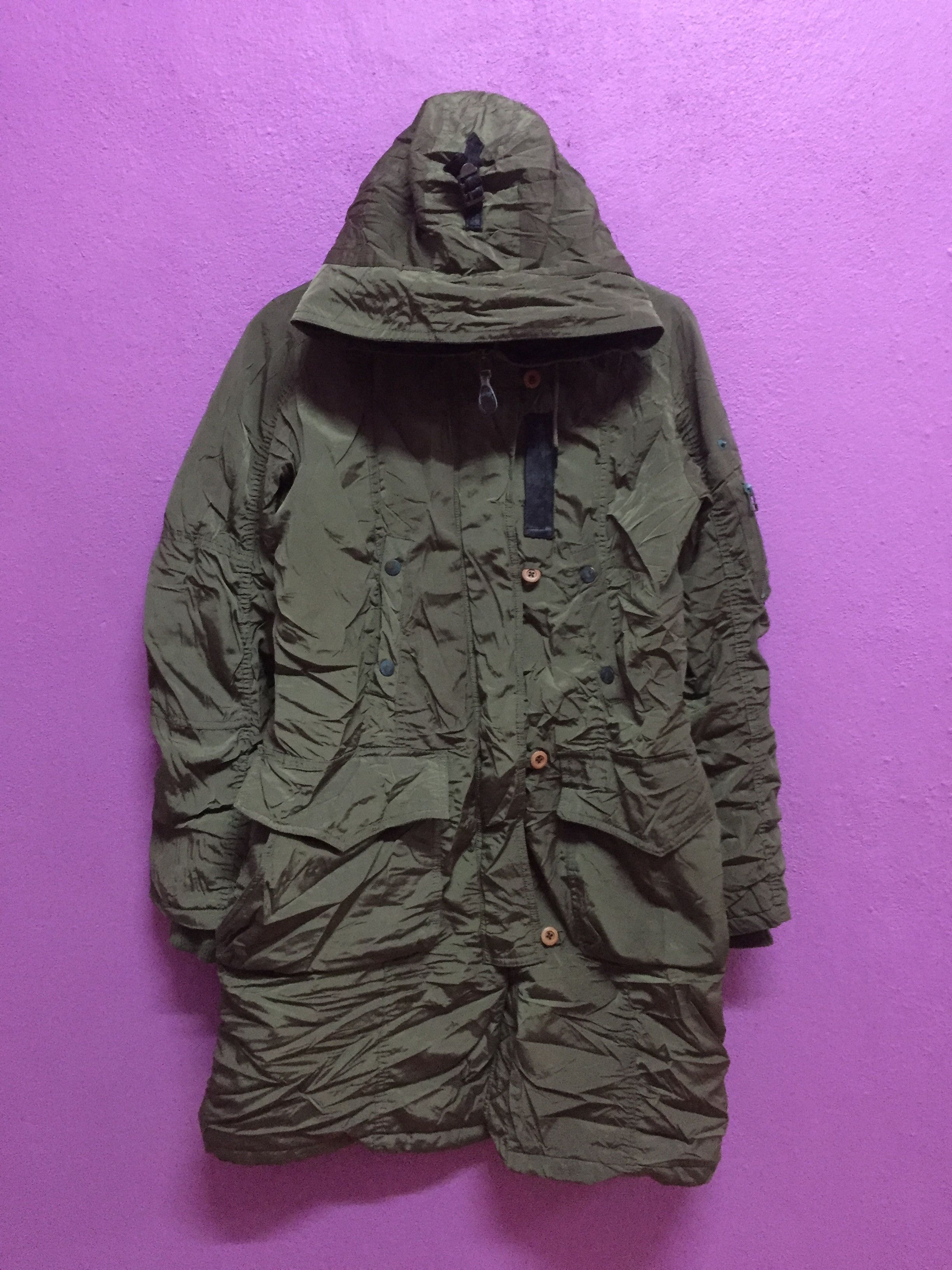 Military Avirex Olive Green Army Military Long Jackets Size M | Grailed