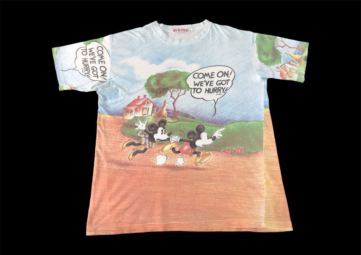Mickey Mouse × Streetwear × Vintage Ray Summer Disney Mickey Mouse ...