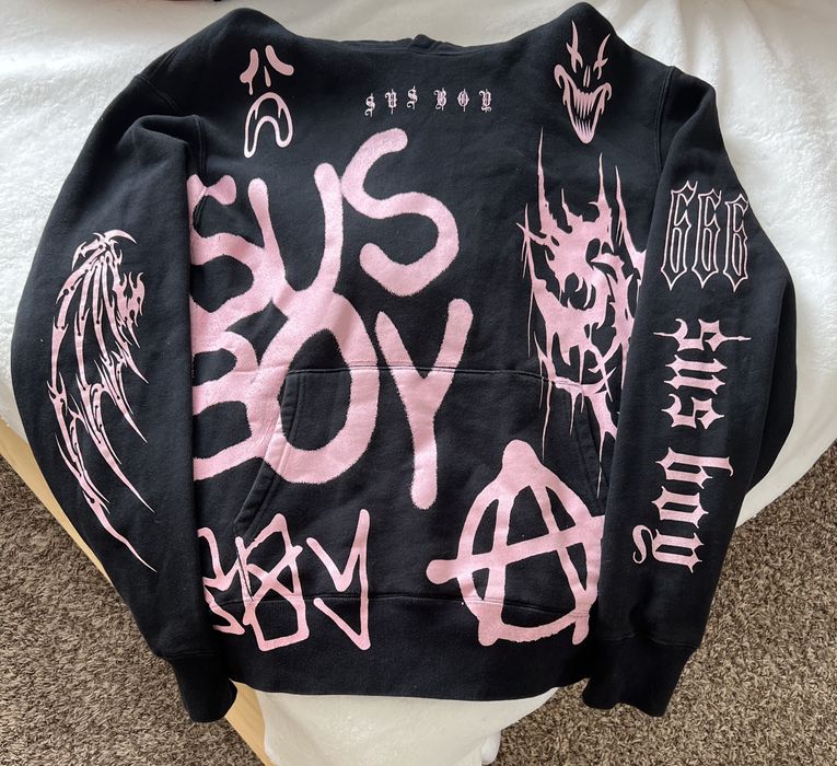 LIL PEEP LIL PEEP x SUS BOY limited edition hoodie | Grailed LIL PEEP LIL PEEP x SUS BOY limited edition hoodie | Grailed