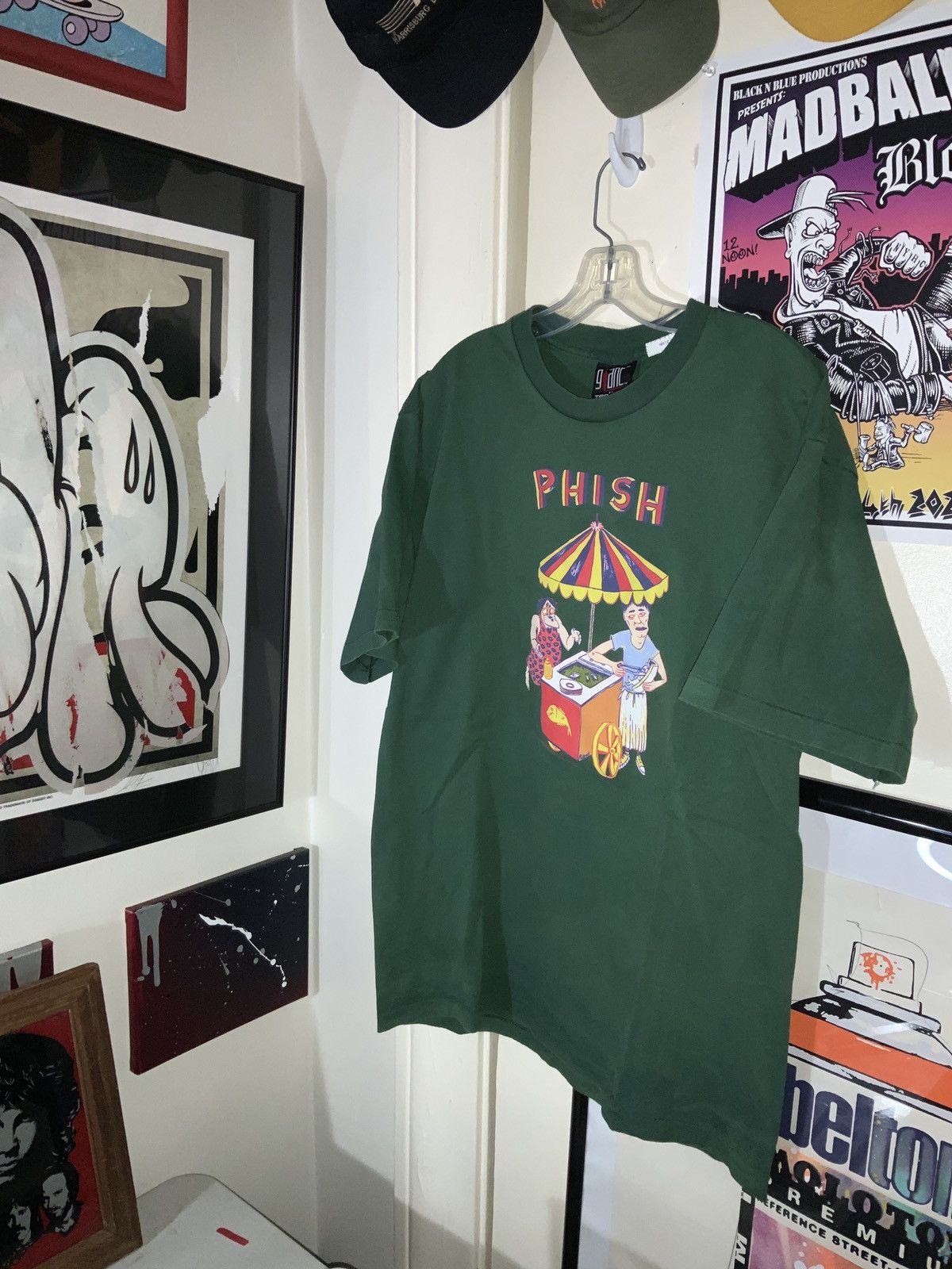 Vintage 1994 phish Boston garden graphic shirt | Grailed